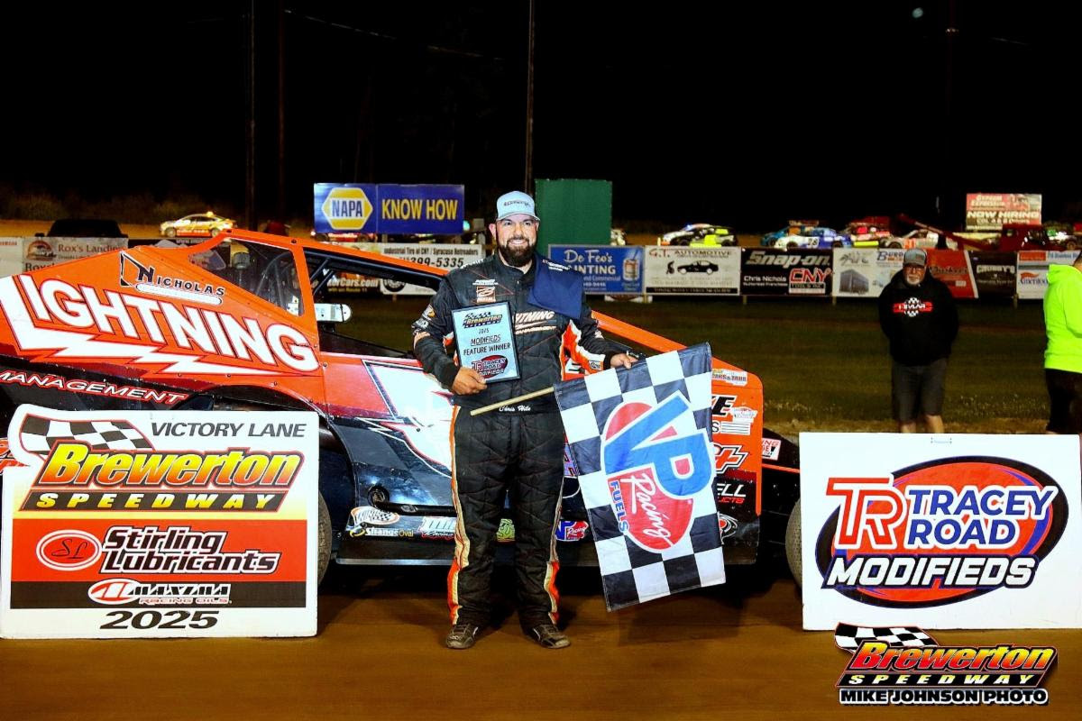 Chris Hile Charges to Brewerton Speedway Modified Win, Jason Parkhurst ...